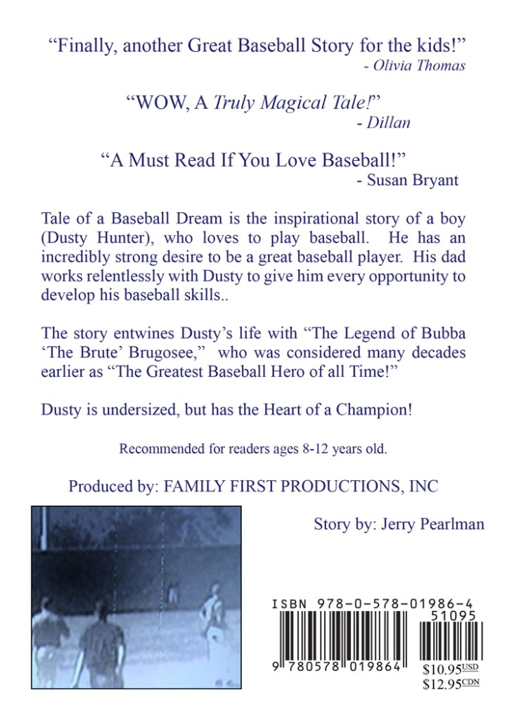 Tale of A Baseball Dream | "World's Greatest Baseball Story"